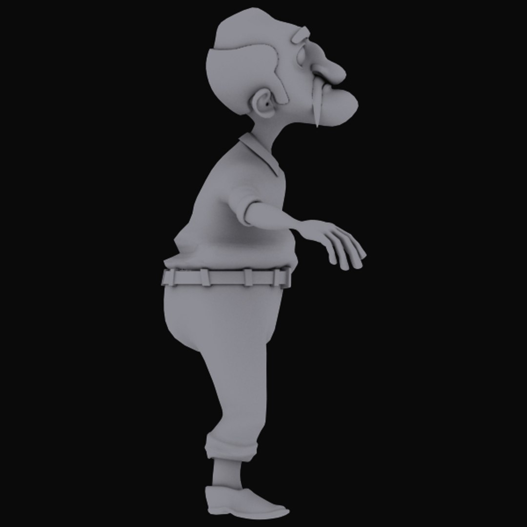 Driver Man 3d Max