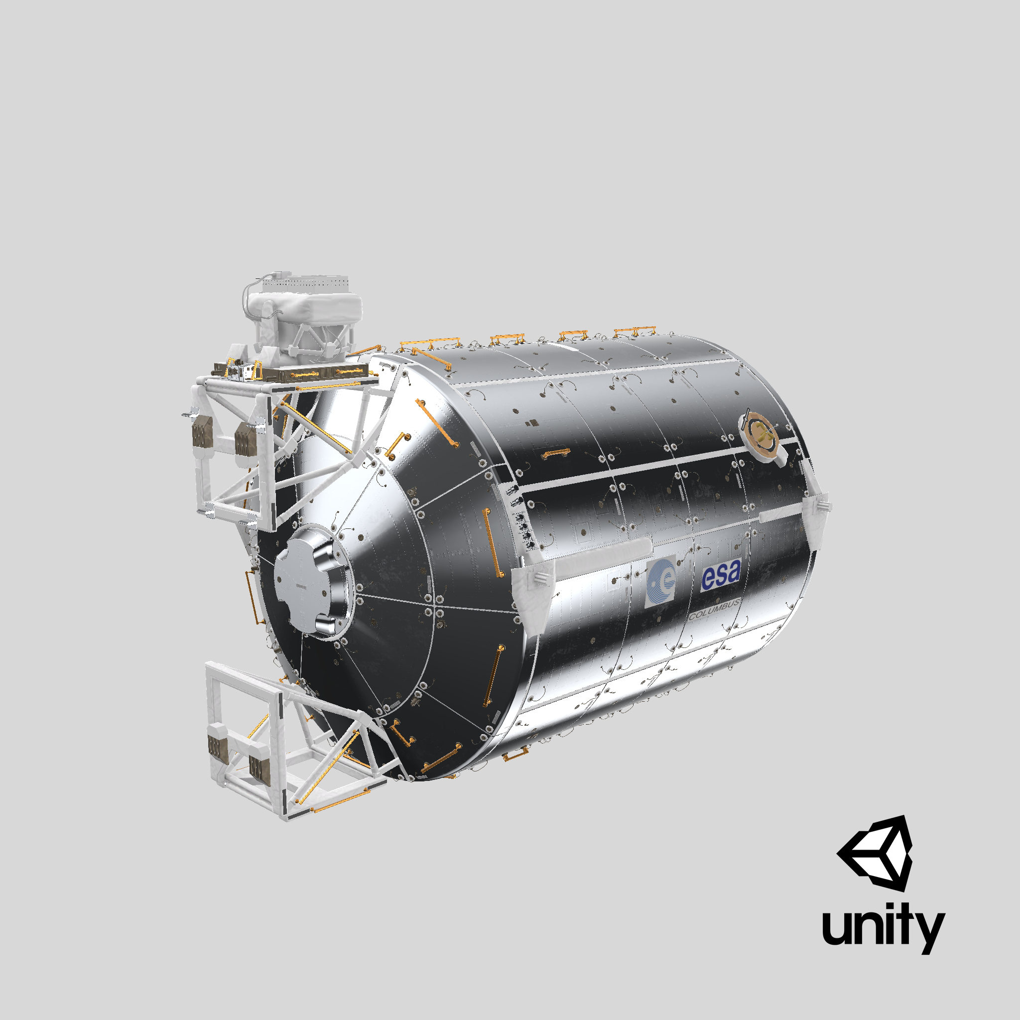 Iss module columbus science 3D model - TurboSquid 1509520