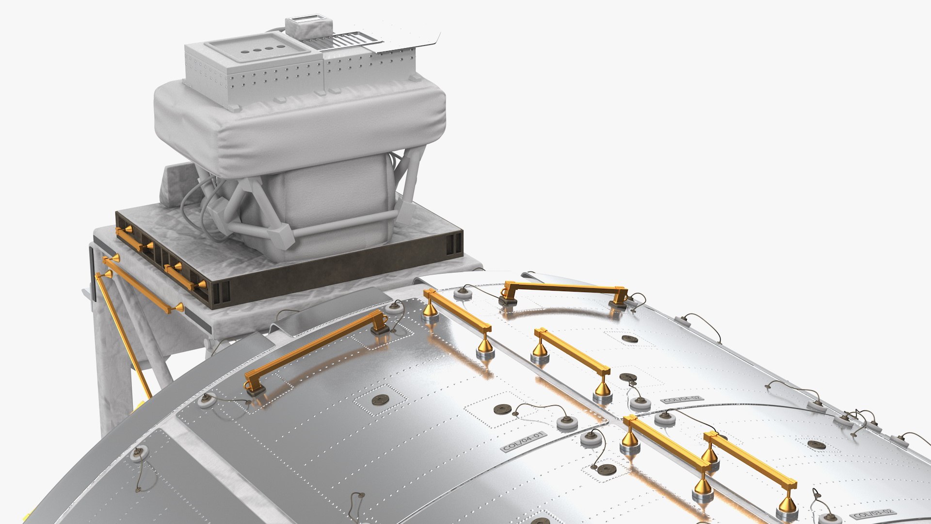 Iss module columbus science 3D model - TurboSquid 1509520