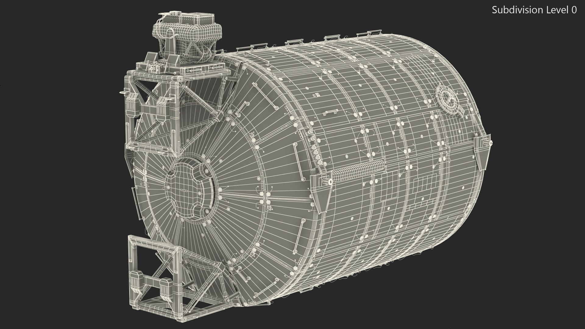 Iss module columbus science 3D model - TurboSquid 1509520