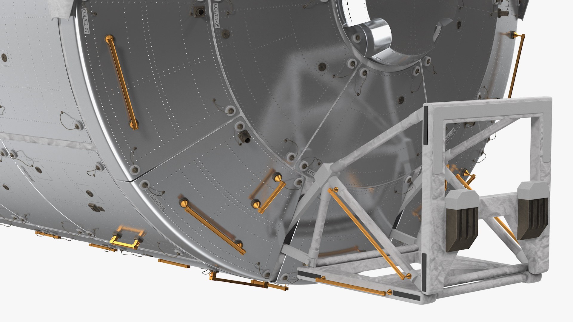 Iss module columbus science 3D model - TurboSquid 1509520