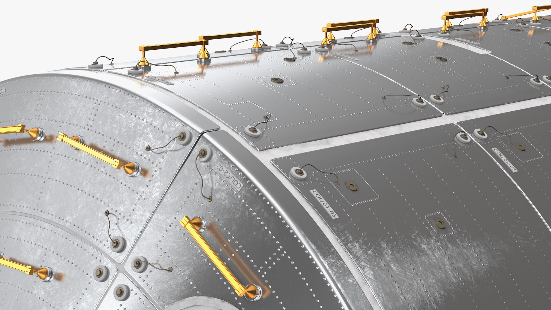Iss module columbus science 3D model - TurboSquid 1509520