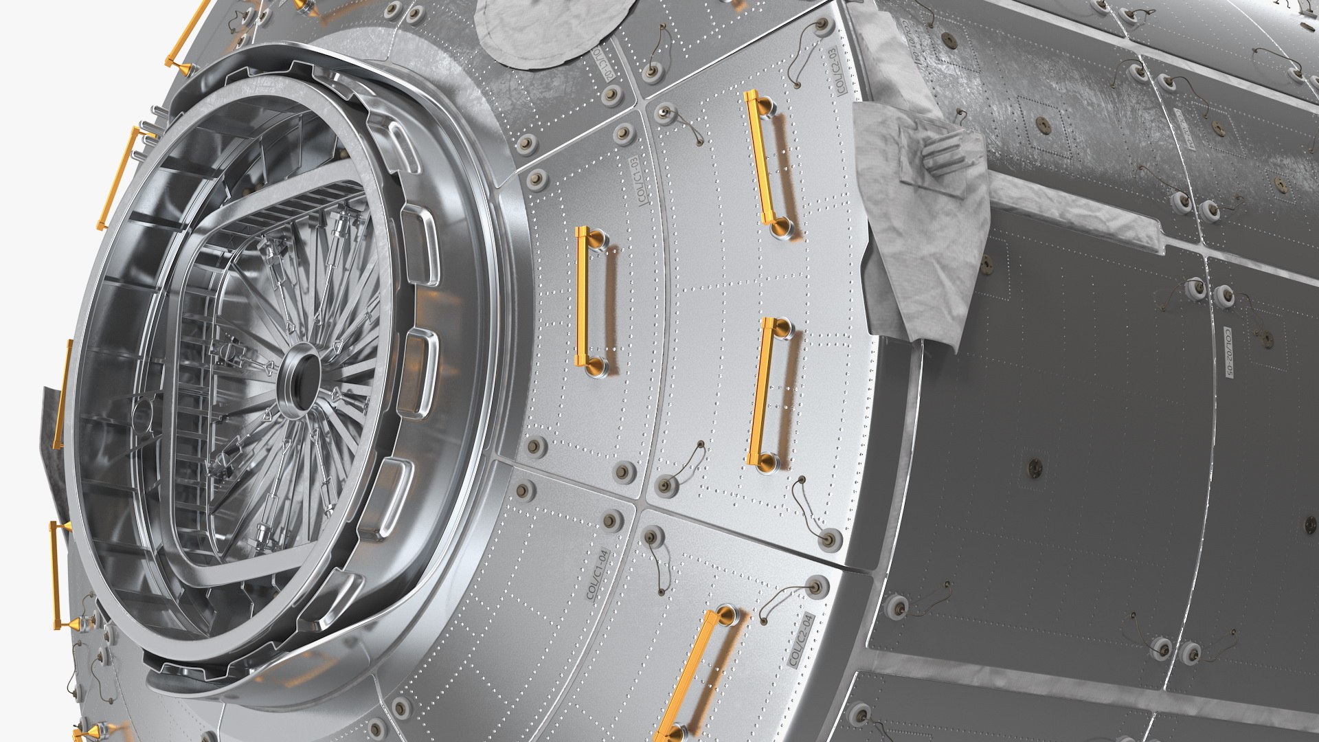 Iss module columbus science 3D model - TurboSquid 1509520