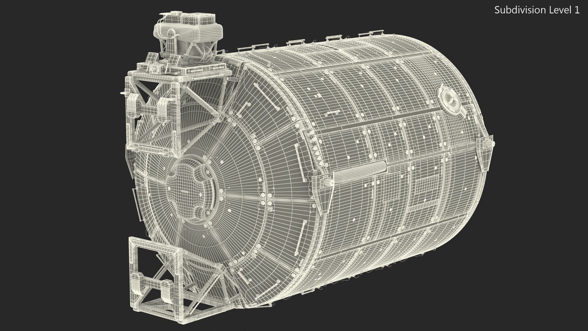 Iss module columbus science 3D model - TurboSquid 1509520
