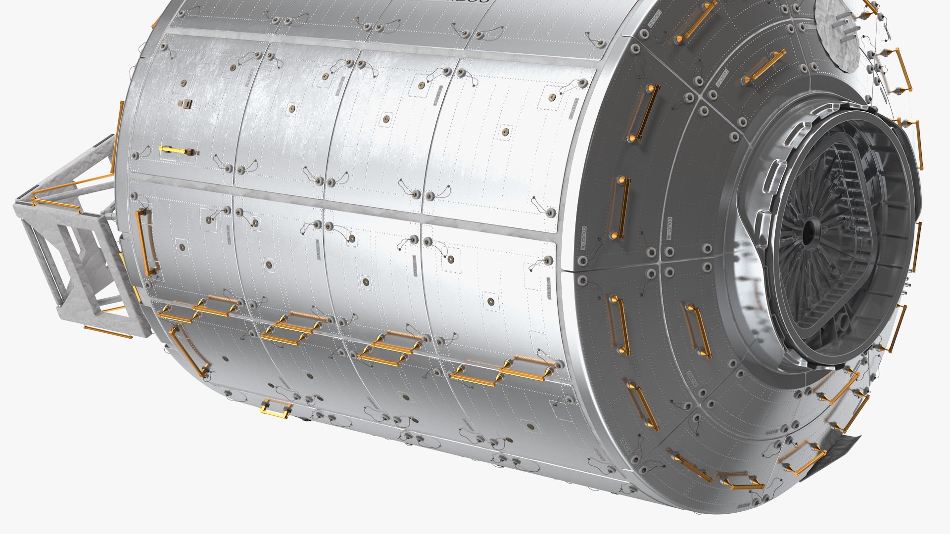 Iss module columbus science 3D model - TurboSquid 1509520