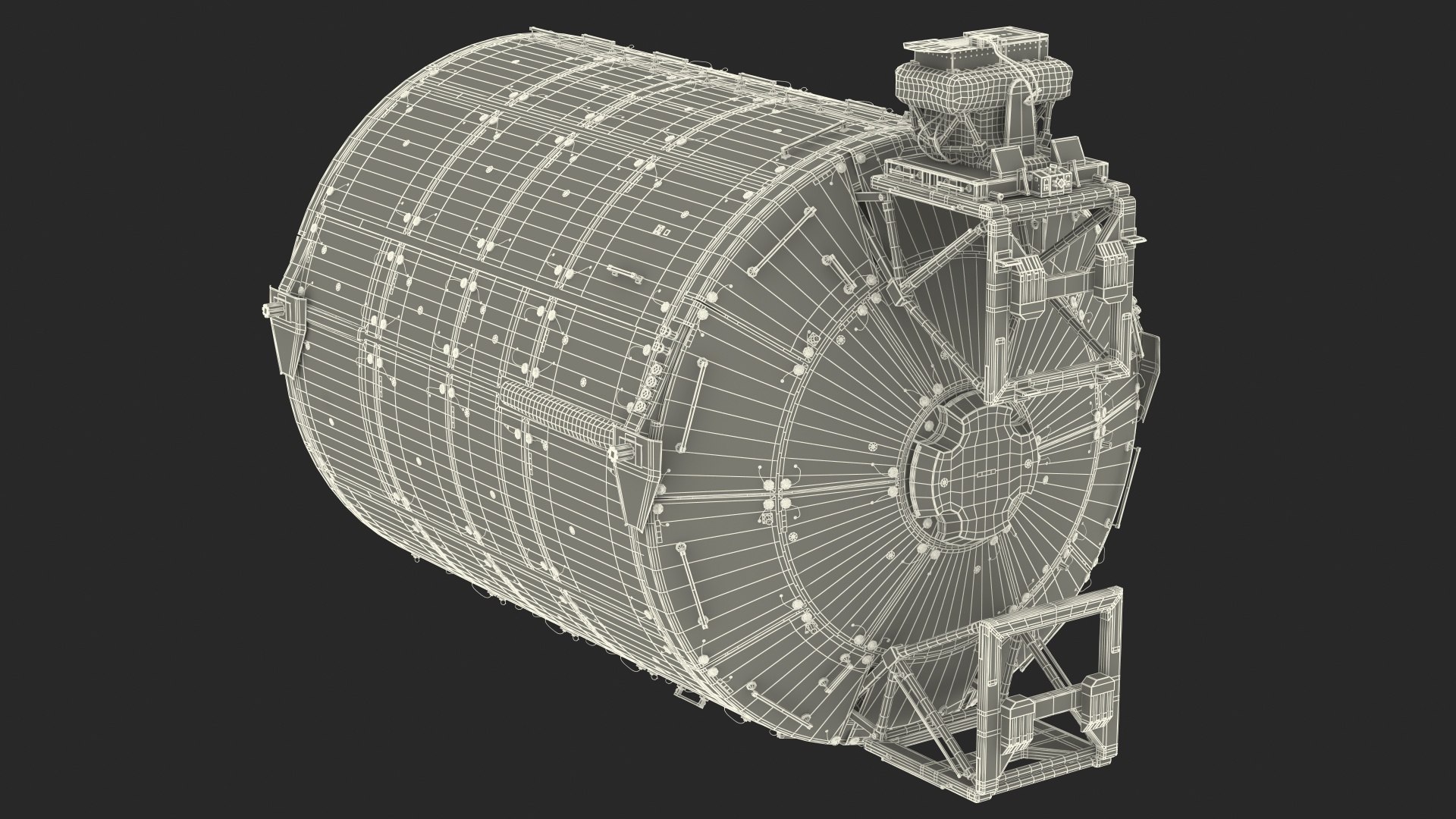 Iss module columbus science 3D model - TurboSquid 1509520