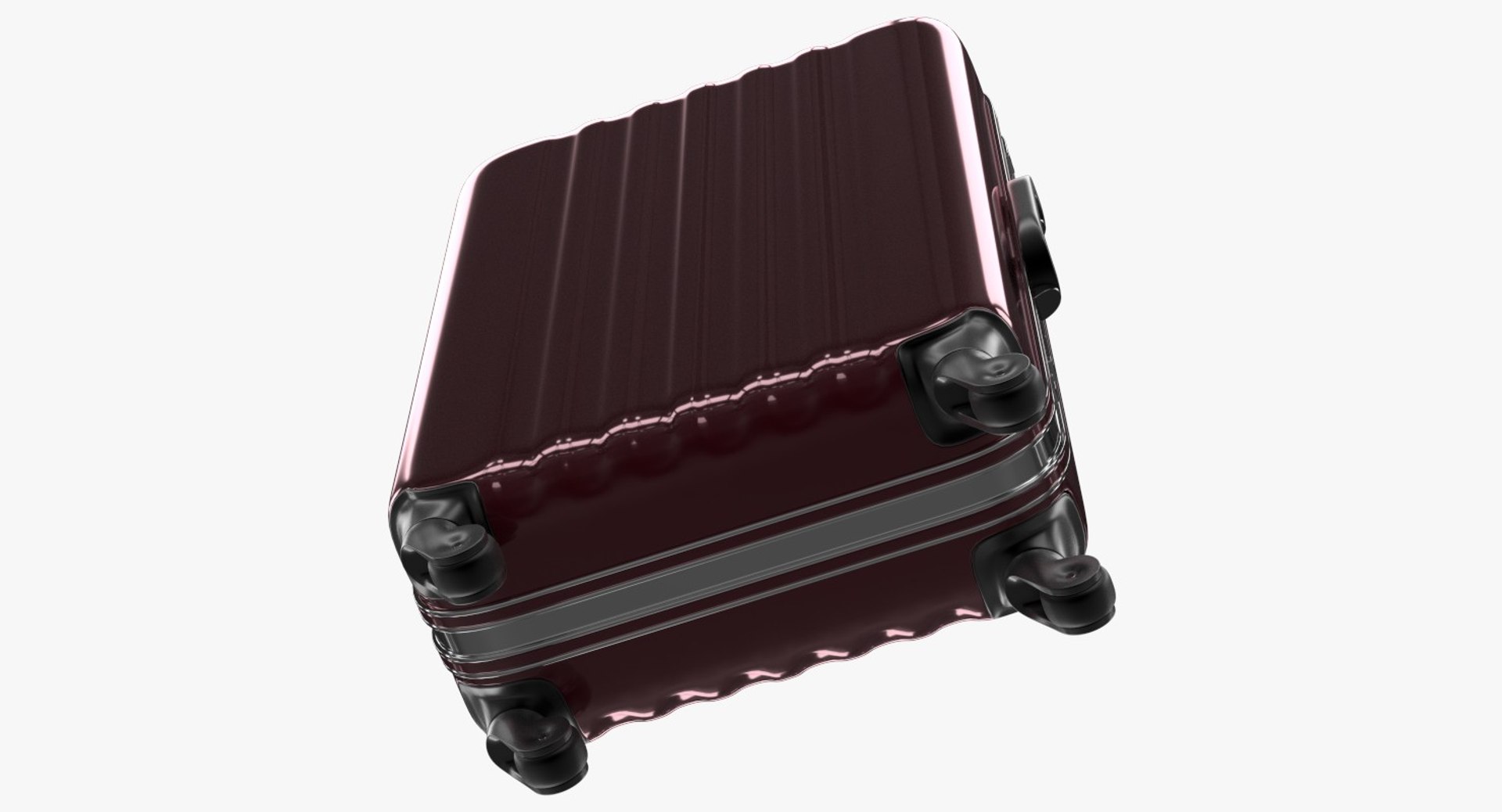 Rolling Suitcase Obj