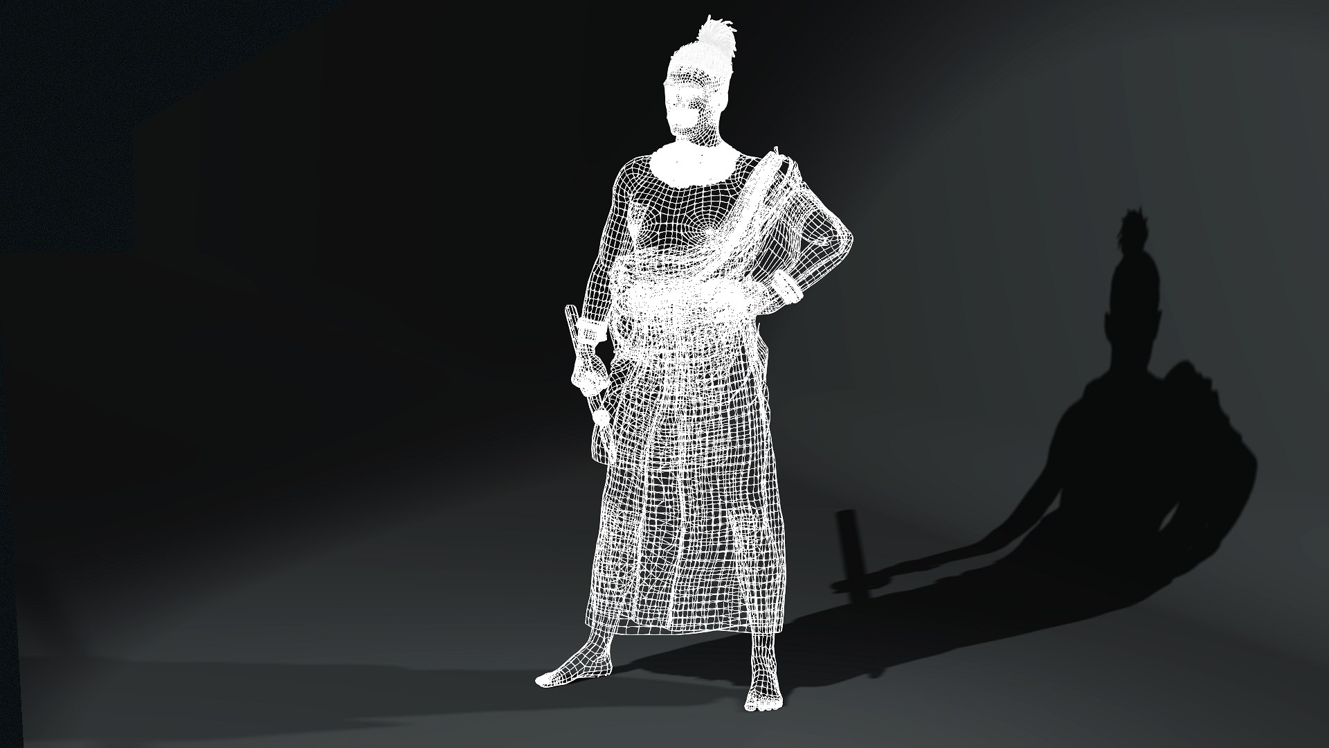 Maasai warrior model - TurboSquid 2150737