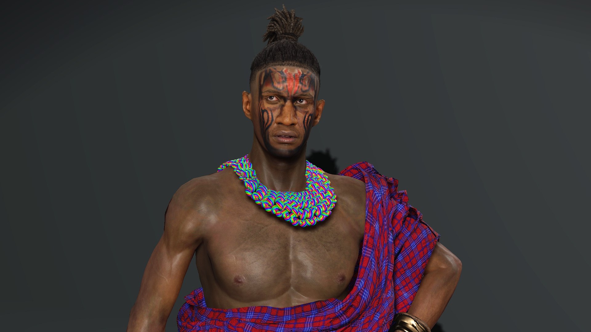 Maasai warrior model - TurboSquid 2150737