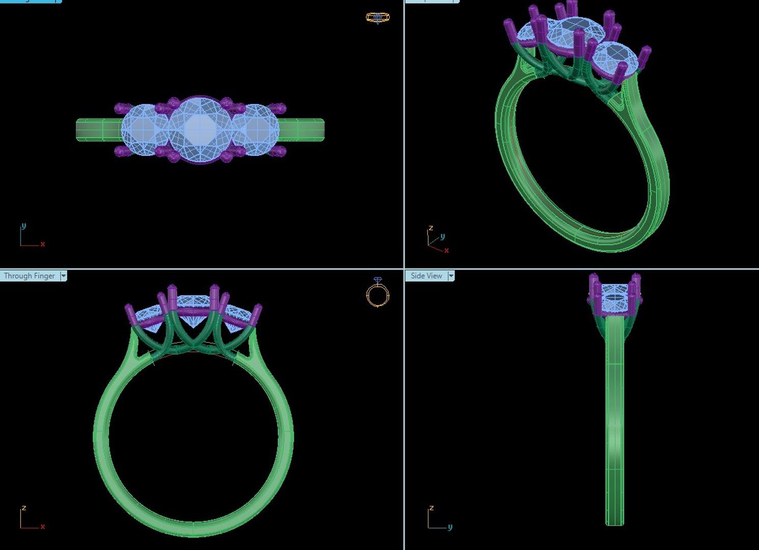3D Model Ring 3 - TurboSquid 1322625