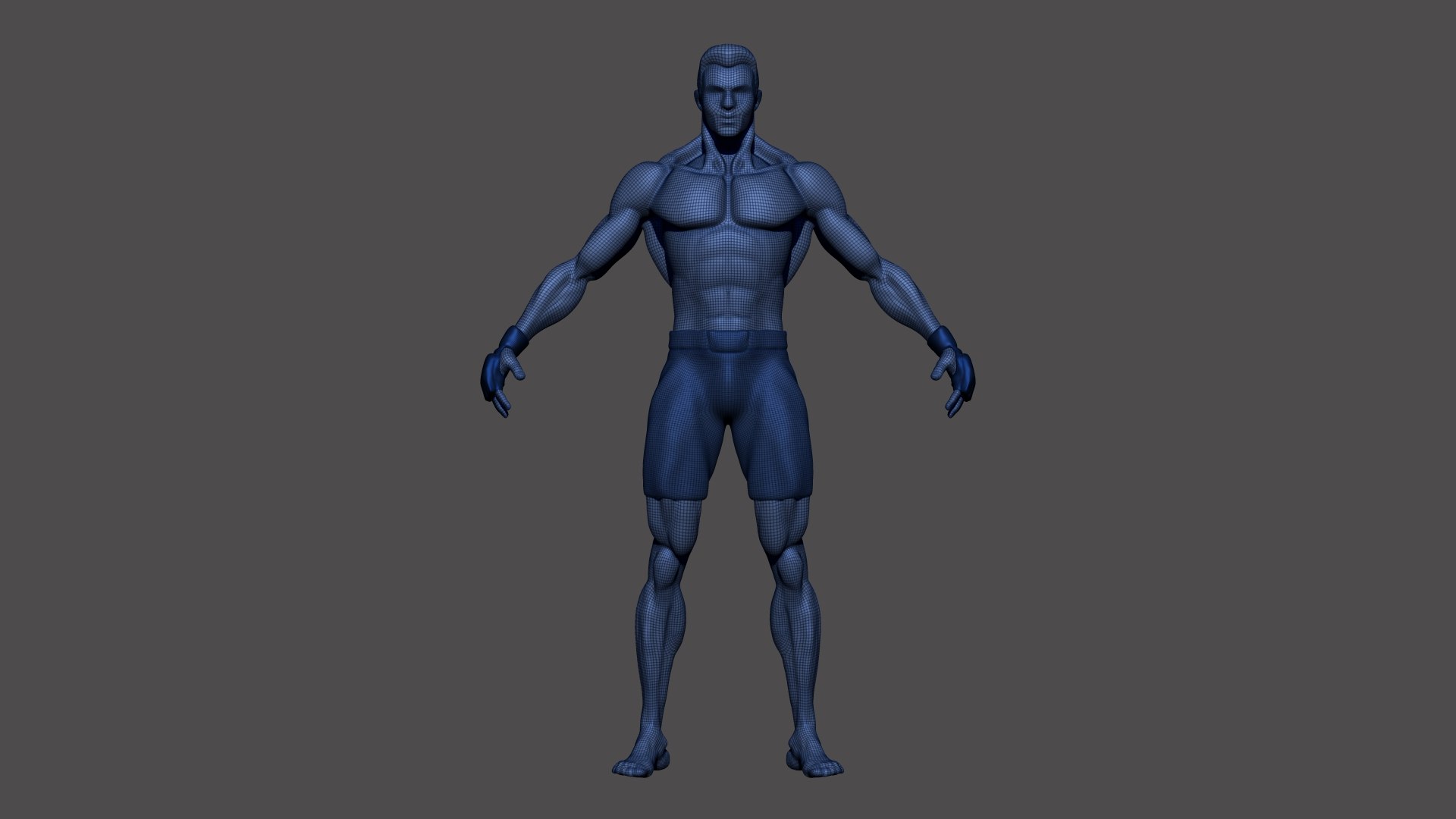 Stylized MMA Fighter 3D Model - TurboSquid 2327971