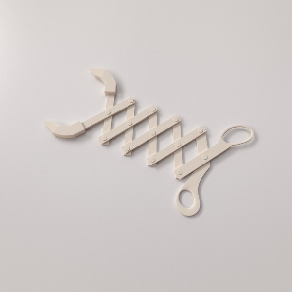 scissor extension arm 3d model