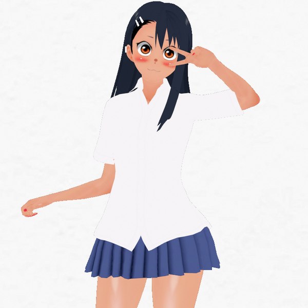 modelo 3d Fan art 3D de Hayase Nagatoro de Ijiranaide Nagatoro-san ...