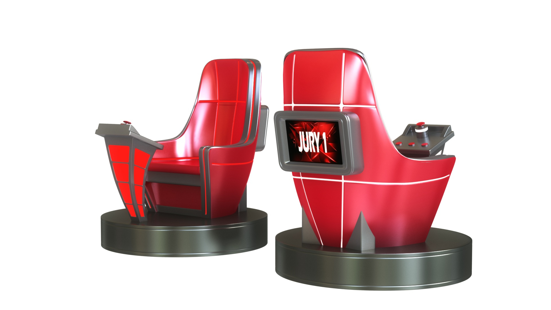 3D The Voice Chair model - TurboSquid 1717603