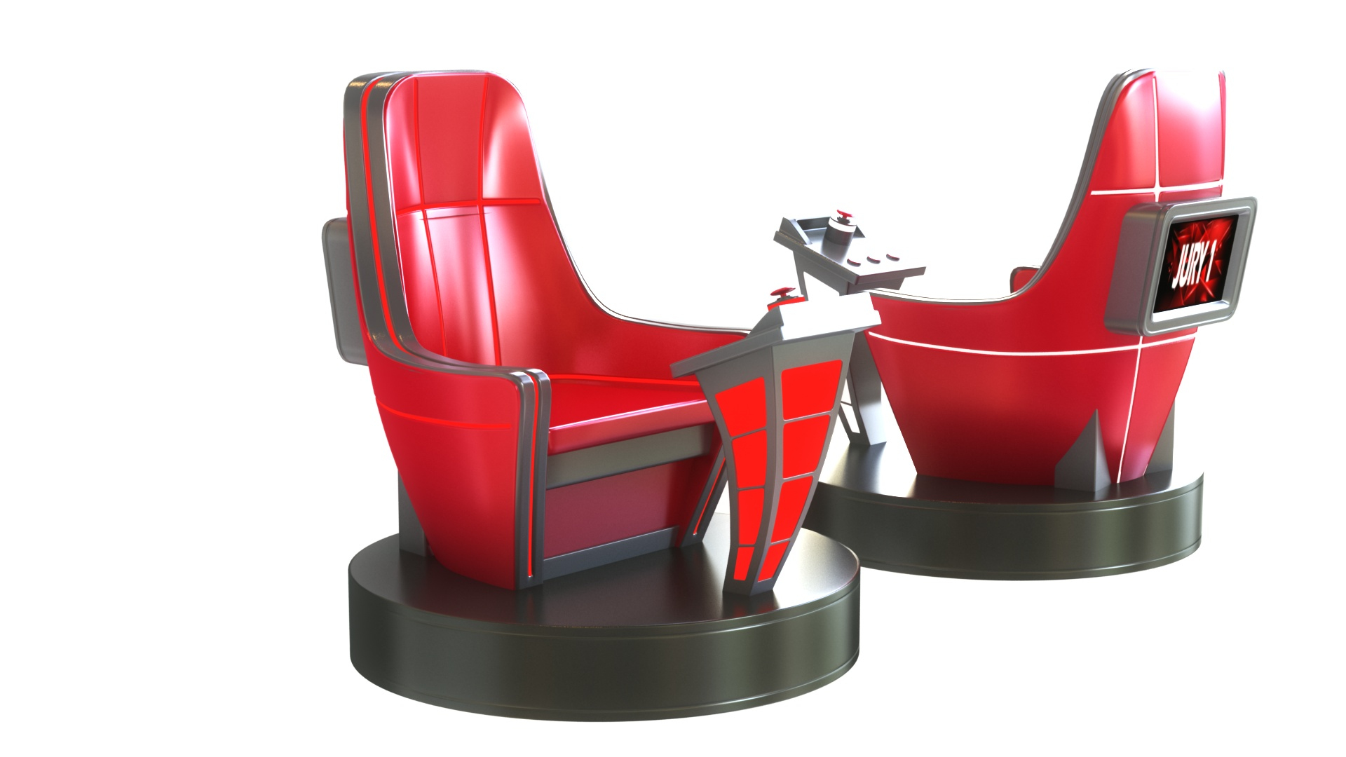 3D The Voice Chair model - TurboSquid 1717603