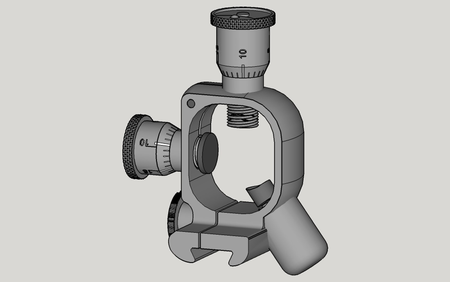 Scope unertl umarex model - TurboSquid 1258296