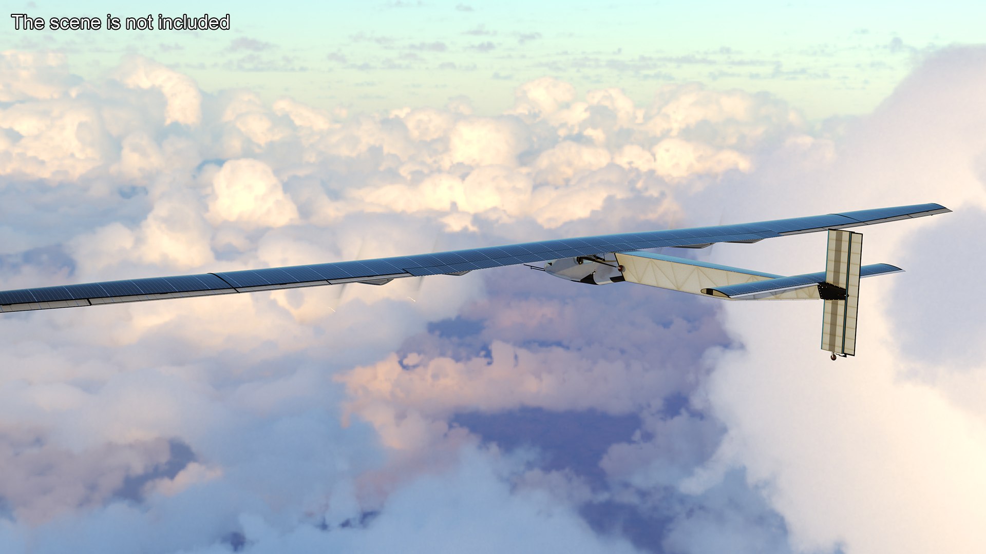 Solar Cargo Airplane Blue 3D - TurboSquid 2269691