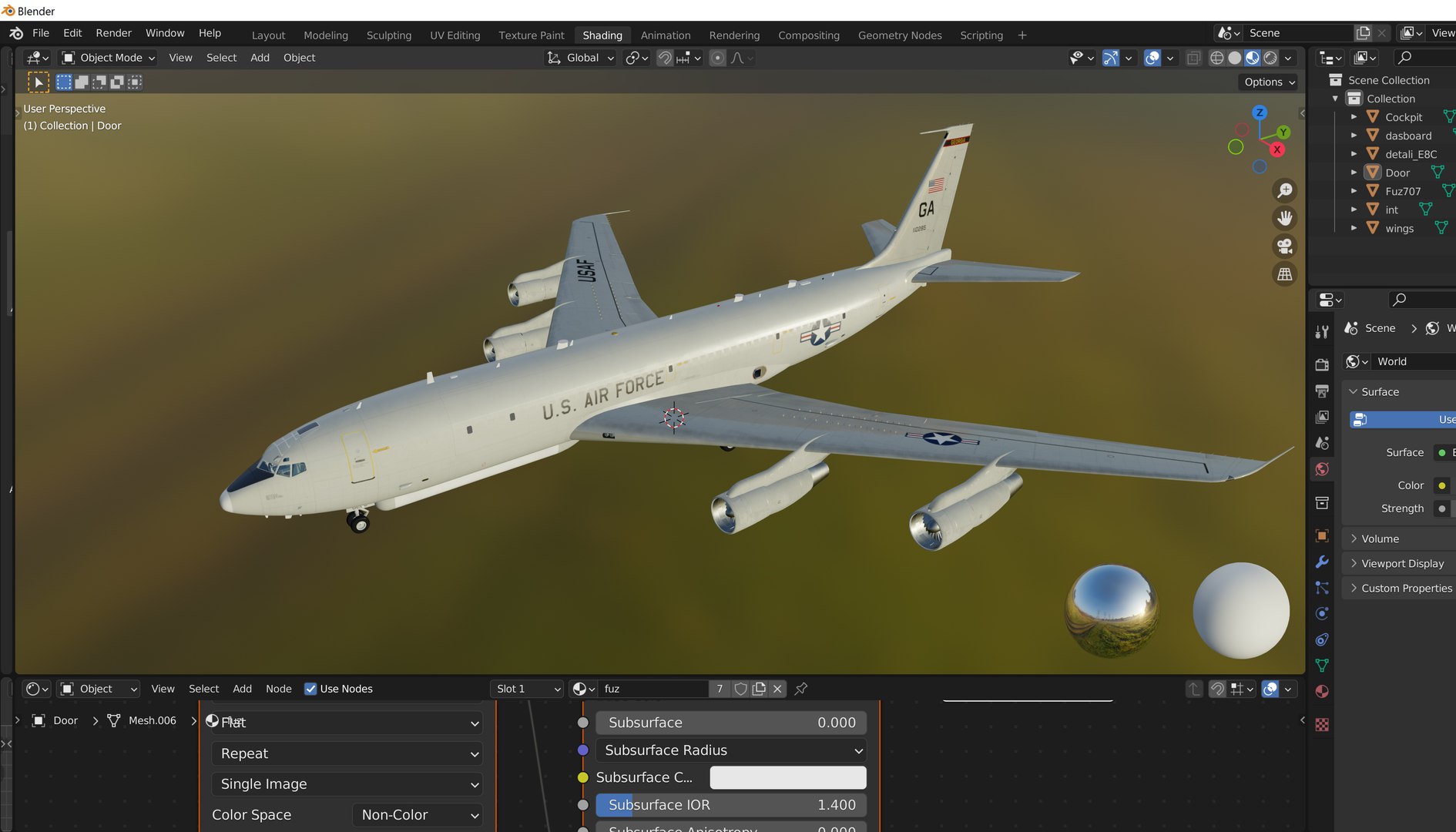 3D Boeing E-8 C Joint Stars - TurboSquid 2207103