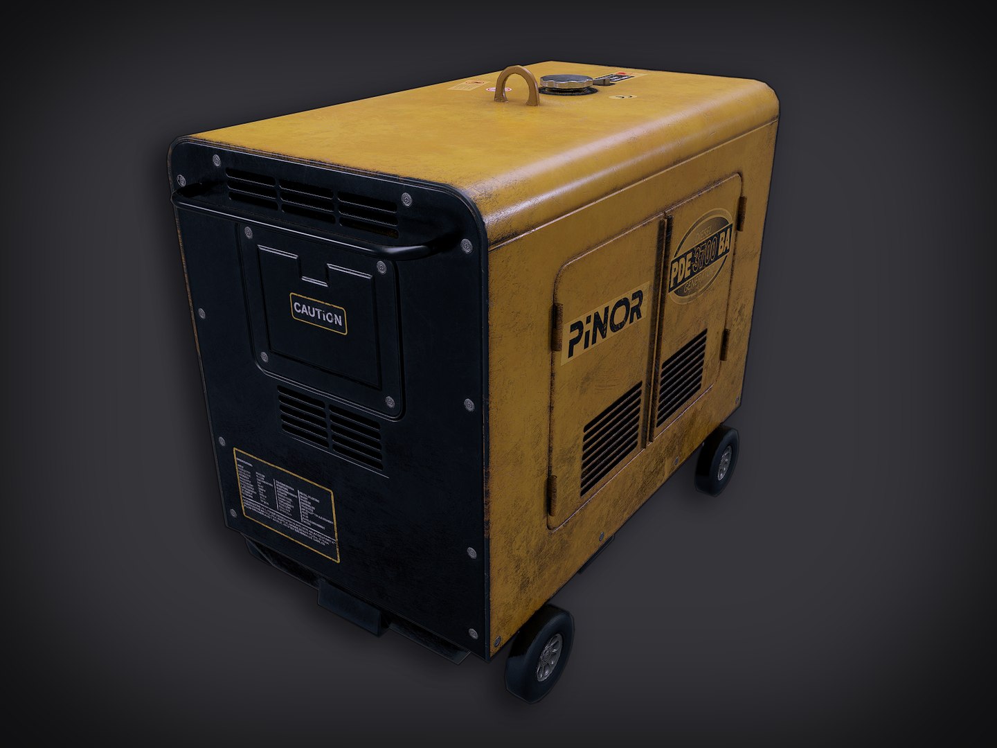 3D Diesel Generator Model - TurboSquid 1293454