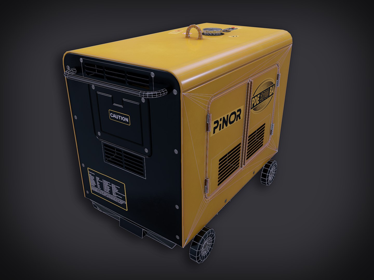 3D Diesel Generator Model - TurboSquid 1293454