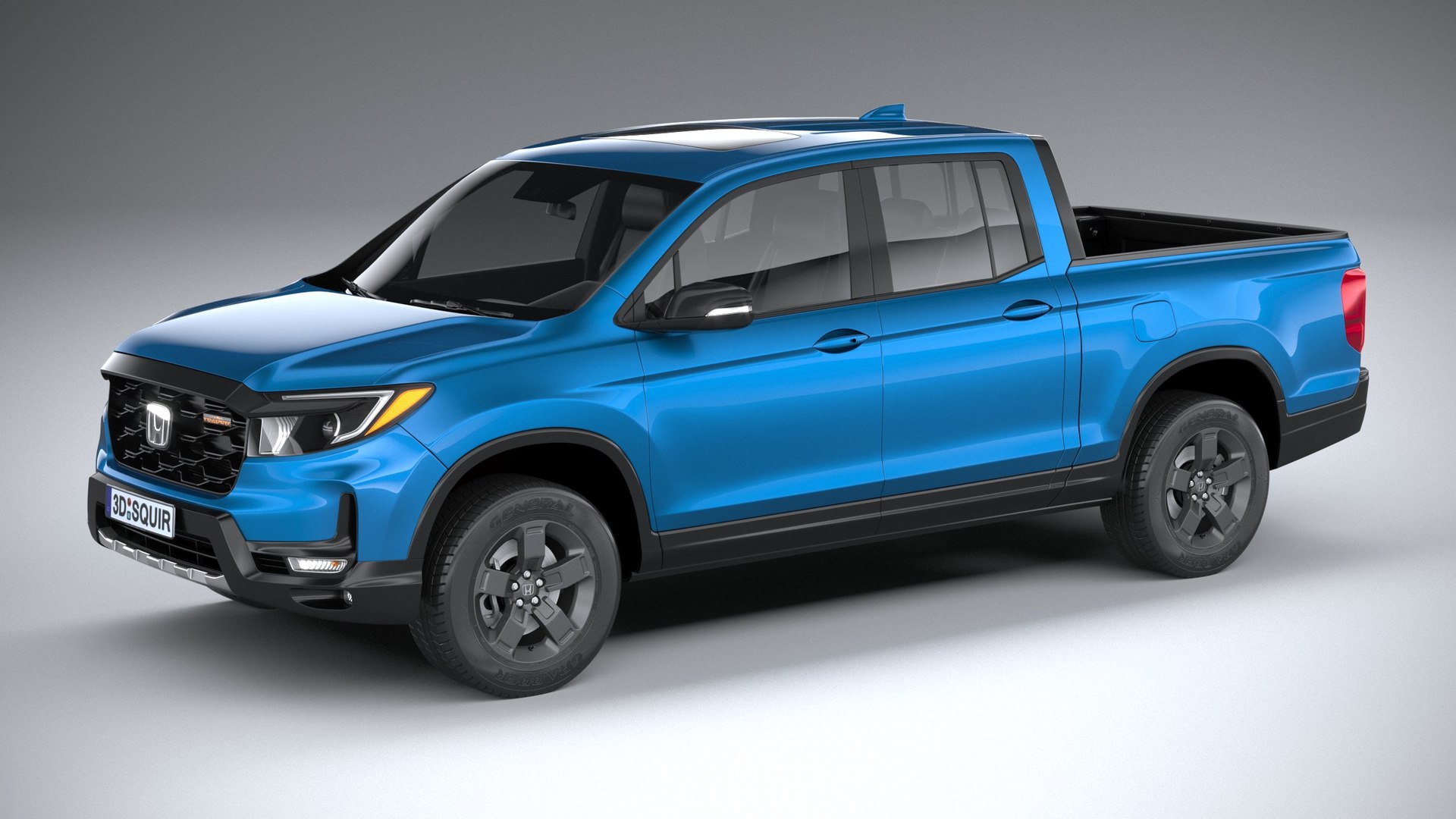 Honda Ridgeline Trailsport 2024 3D Model - TurboSquid 2288737