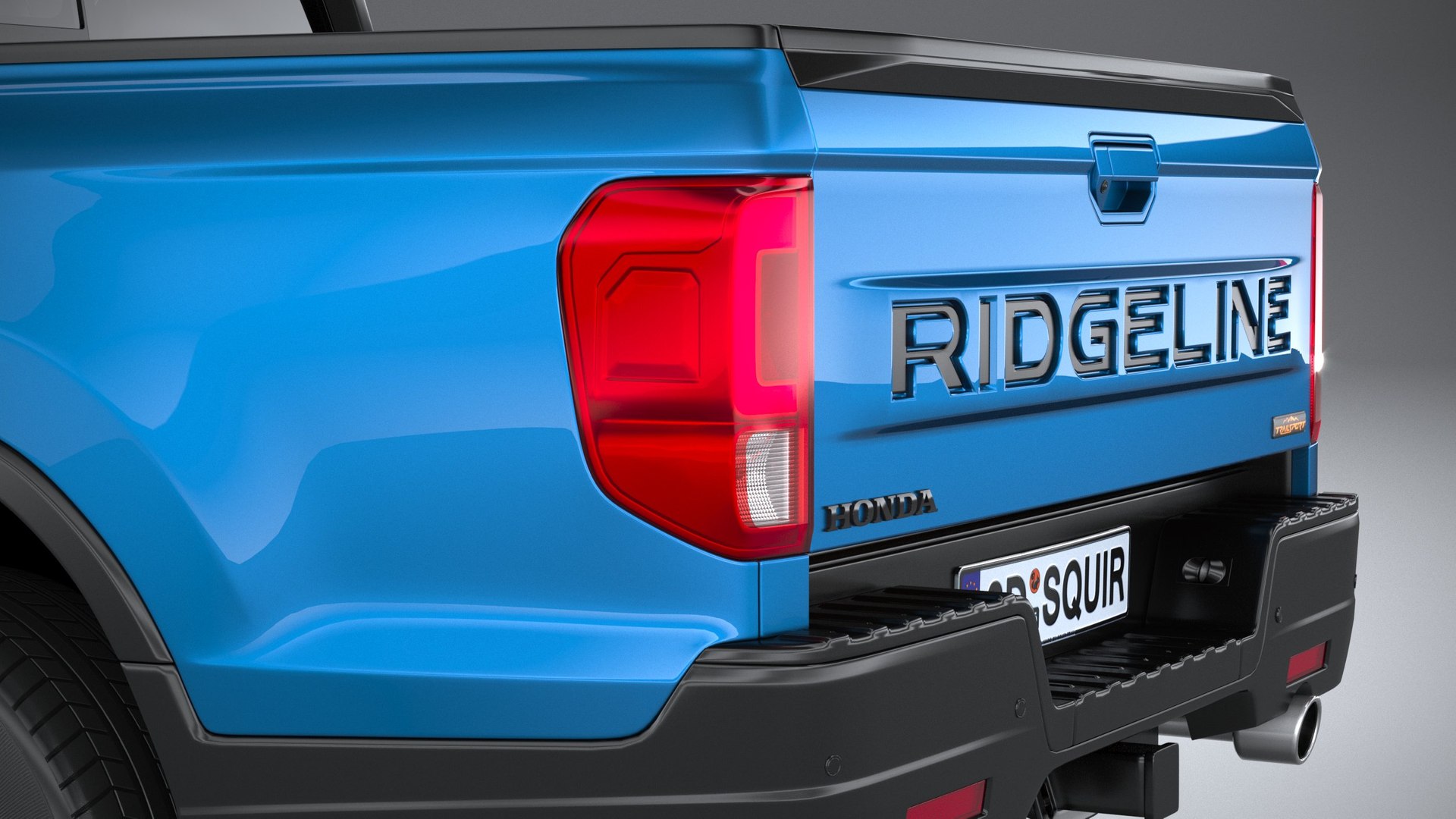 Honda Ridgeline Trailsport 2024 3D Model - TurboSquid 2288737