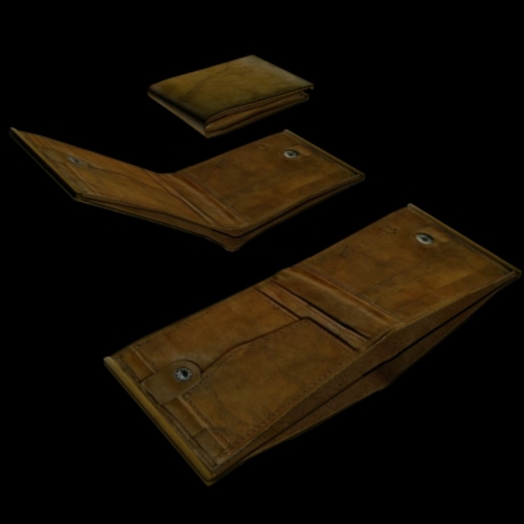 Wallet 3d Model