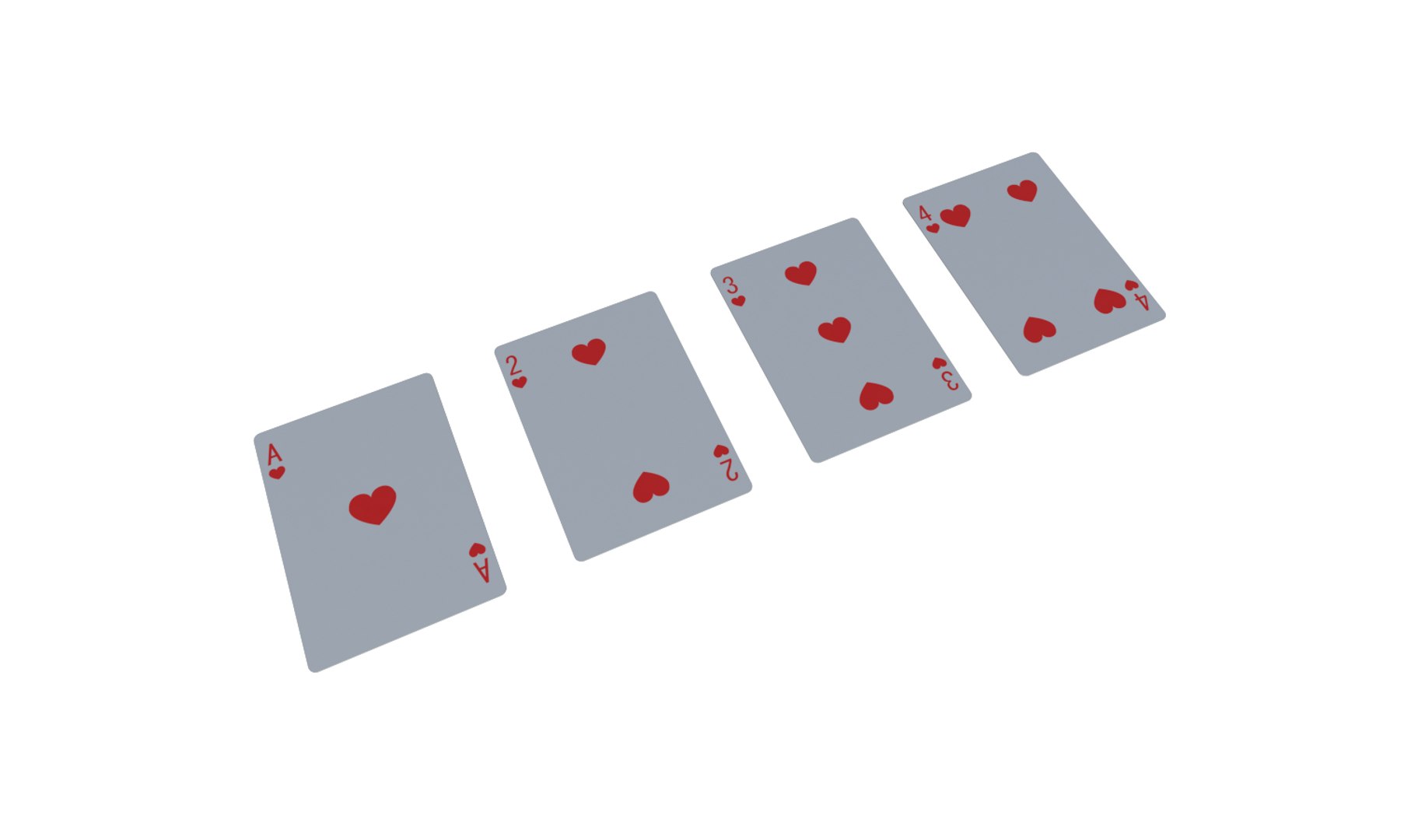 Poker Cards And Chips Pack 3D Model - TurboSquid 2094901