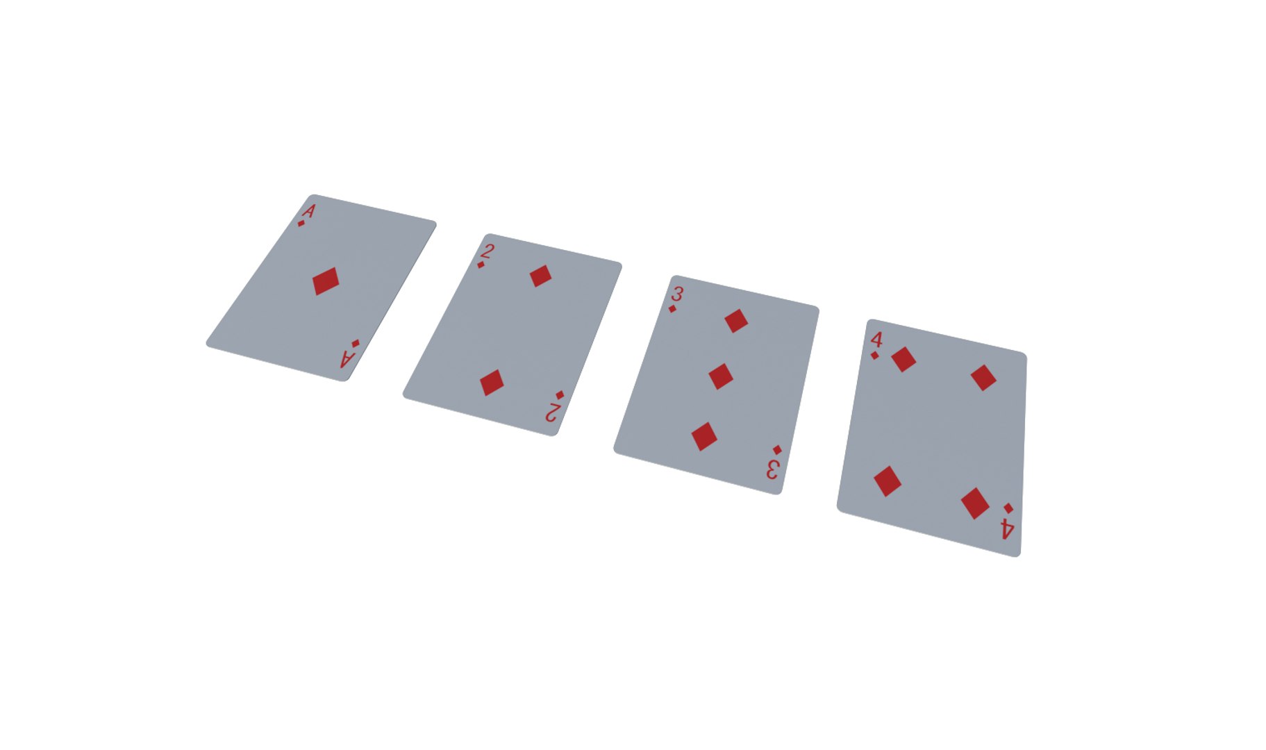 Poker Cards And Chips Pack 3D Model - TurboSquid 2094901