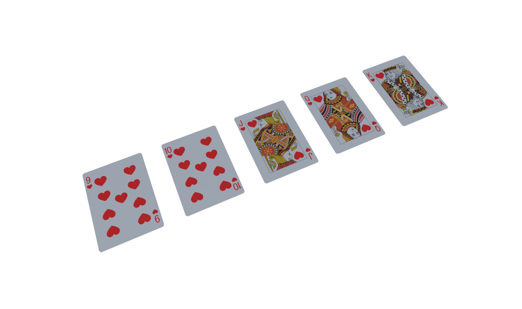 Poker Cards And Chips Pack 3D Model - TurboSquid 2094901
