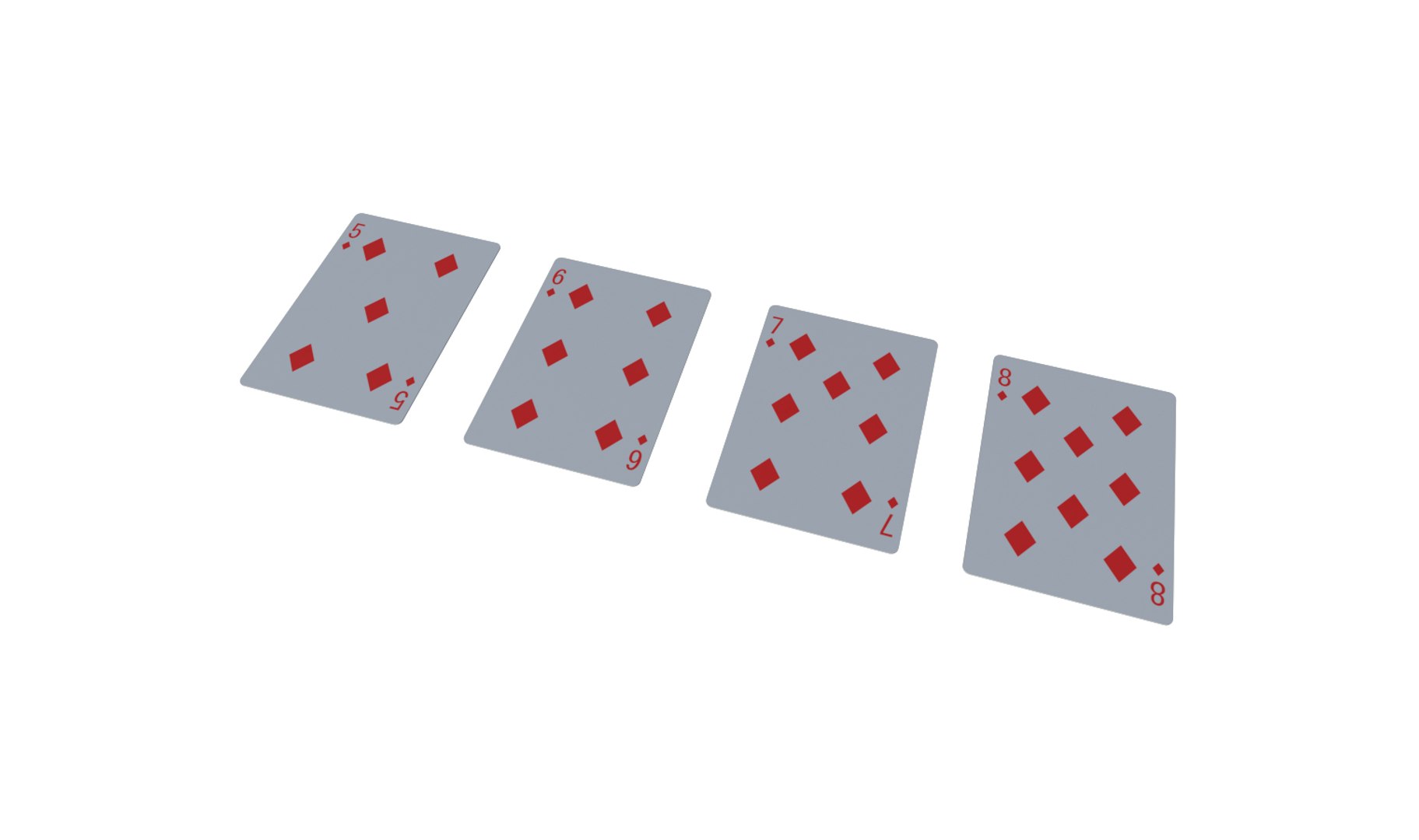 Poker Cards And Chips Pack 3D Model - TurboSquid 2094901