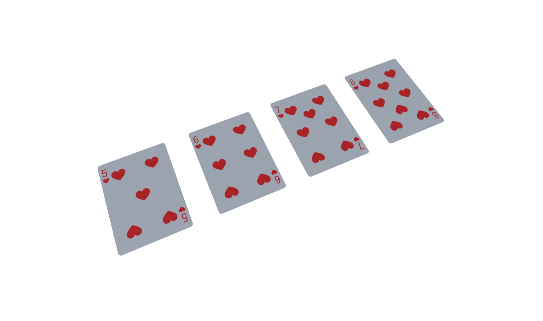 Poker Cards And Chips Pack 3D Model - TurboSquid 2094901