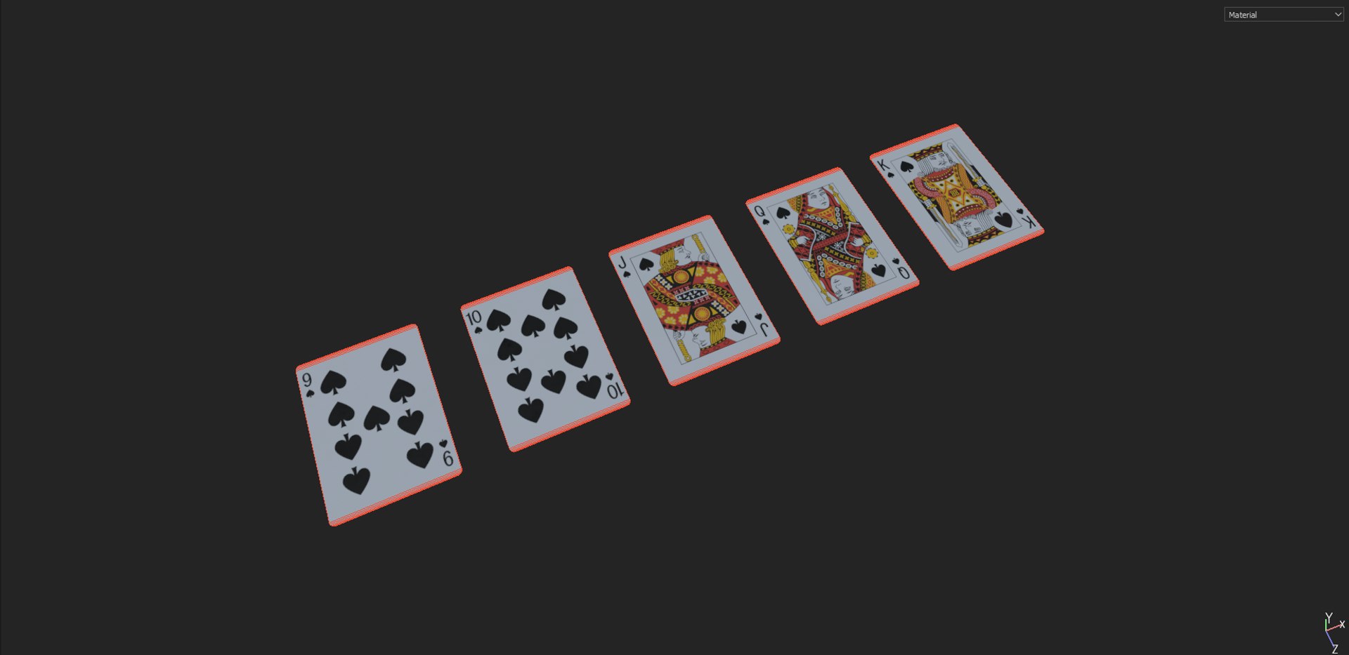 Poker Cards And Chips Pack 3D Model - TurboSquid 2094901