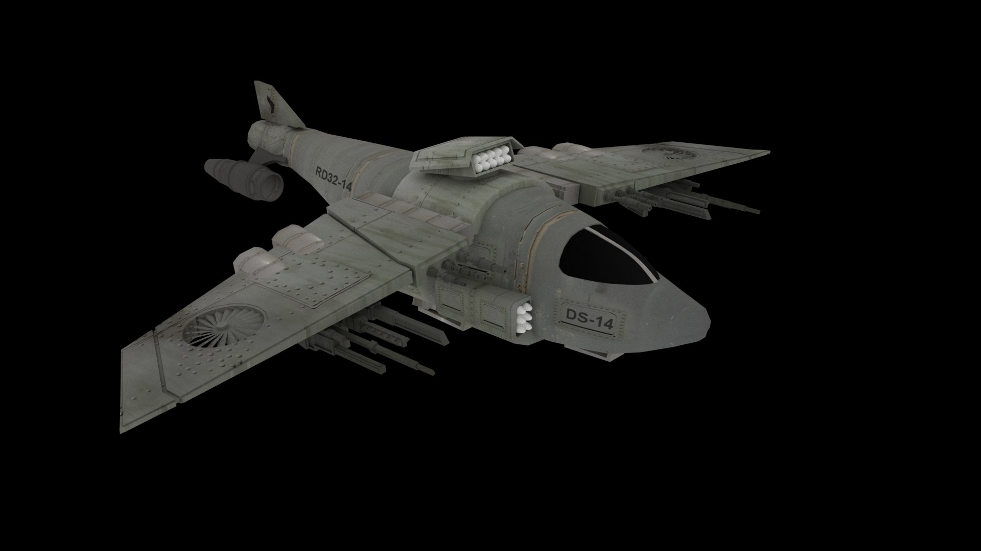3D Model Dropship - TurboSquid 1840951