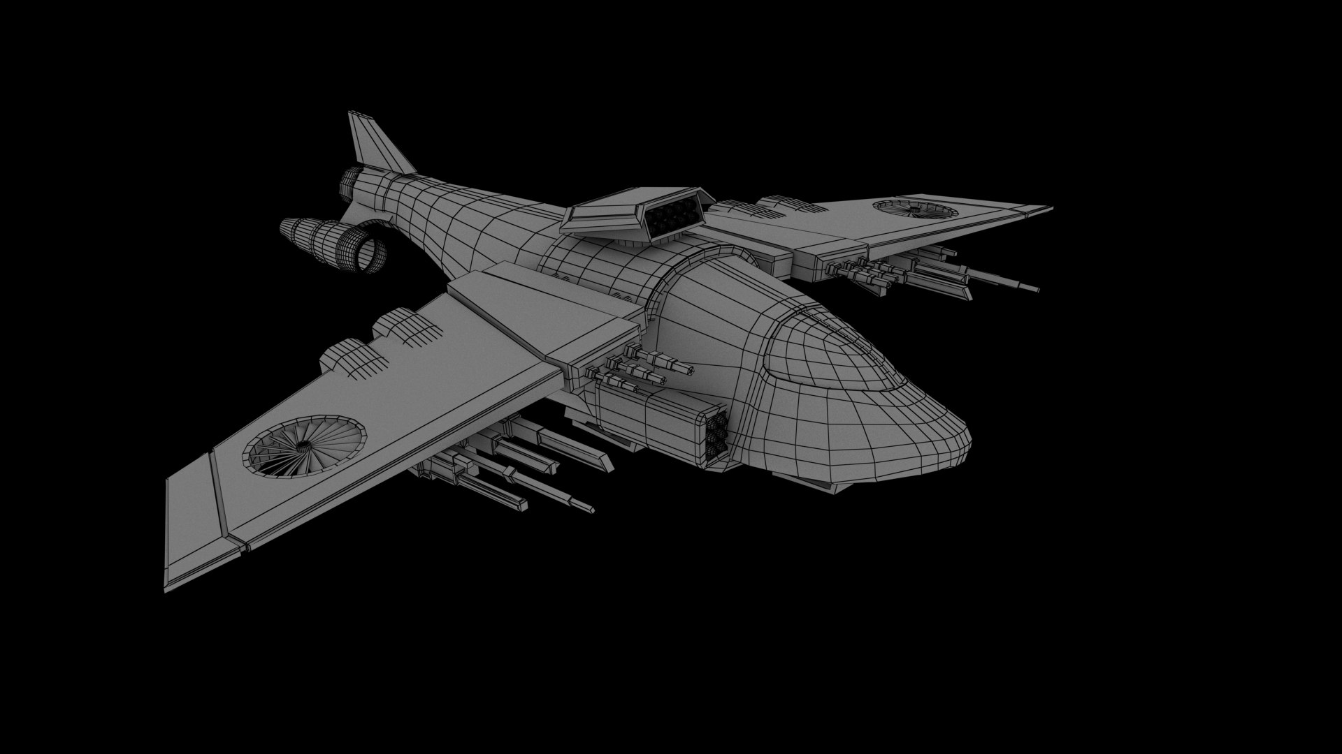 3D Model Dropship - TurboSquid 1840951