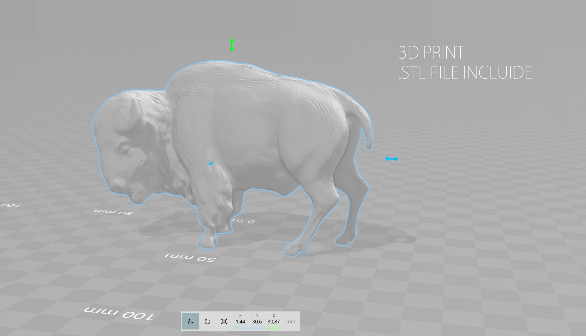 American Bison 3D Model - TurboSquid 1407362