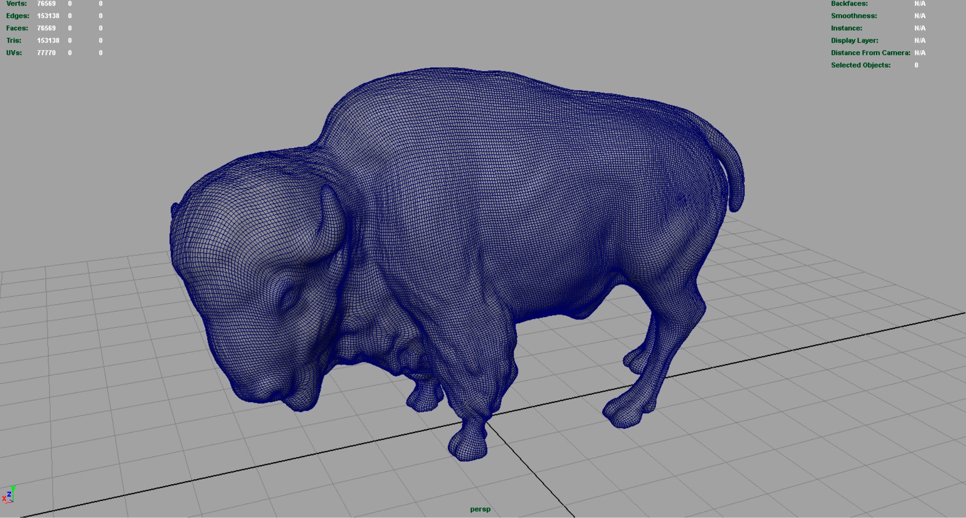 American Bison 3D Model - TurboSquid 1407362