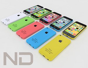 3D IPhone 5C Models - Browse & Download Formats - TurboSquid