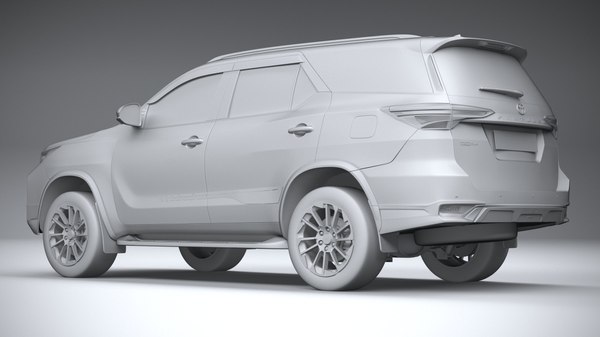 Toyota Fortuner TRD 2021 3D model - TurboSquid 1729523
