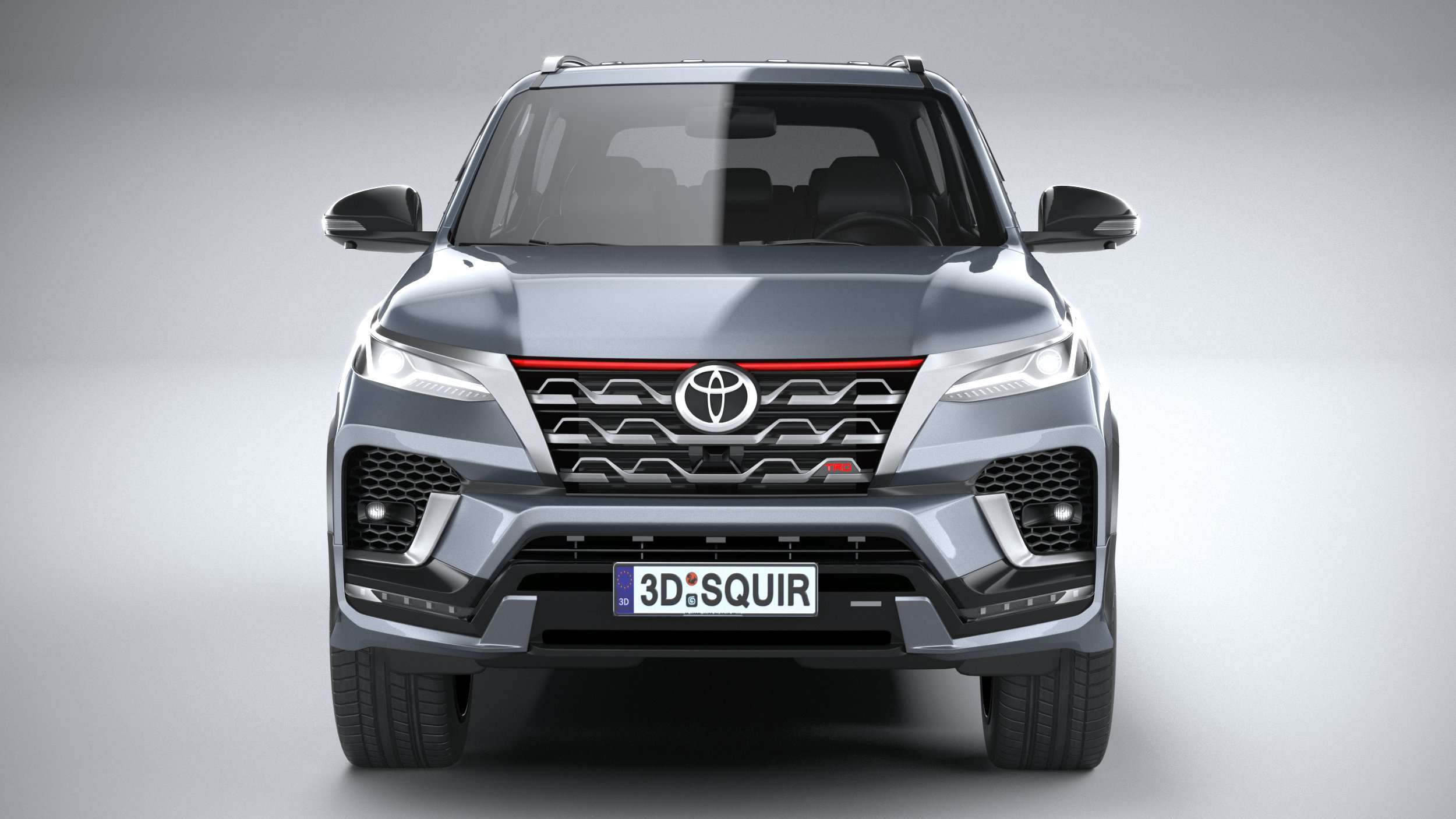 Toyota Fortuner TRD 2021 3D model - TurboSquid 1729523