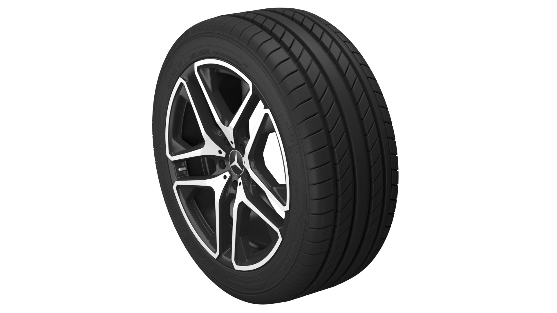 3D Mercedes AMG GLE Rim - TurboSquid 1989801