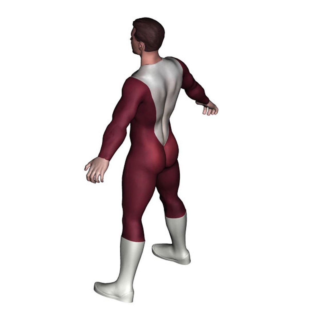 Rigged Morph 3d Model