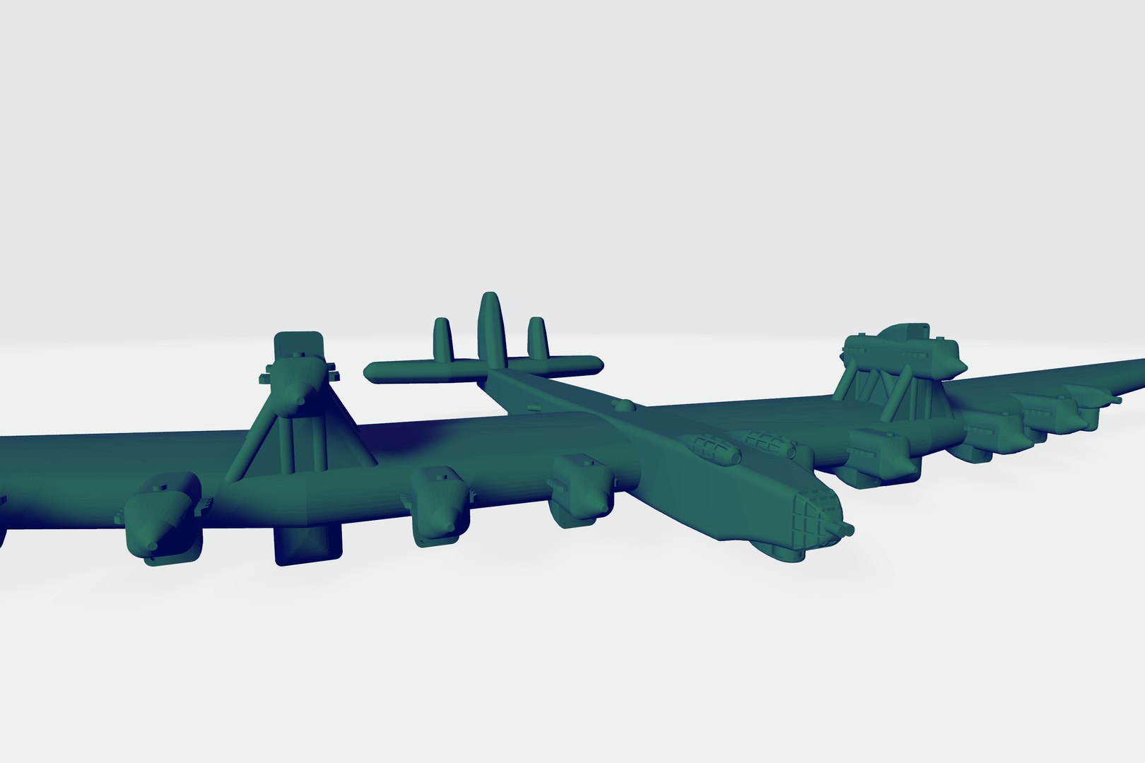 Tupolev TB-6 Bomber 3D - TurboSquid 2251746