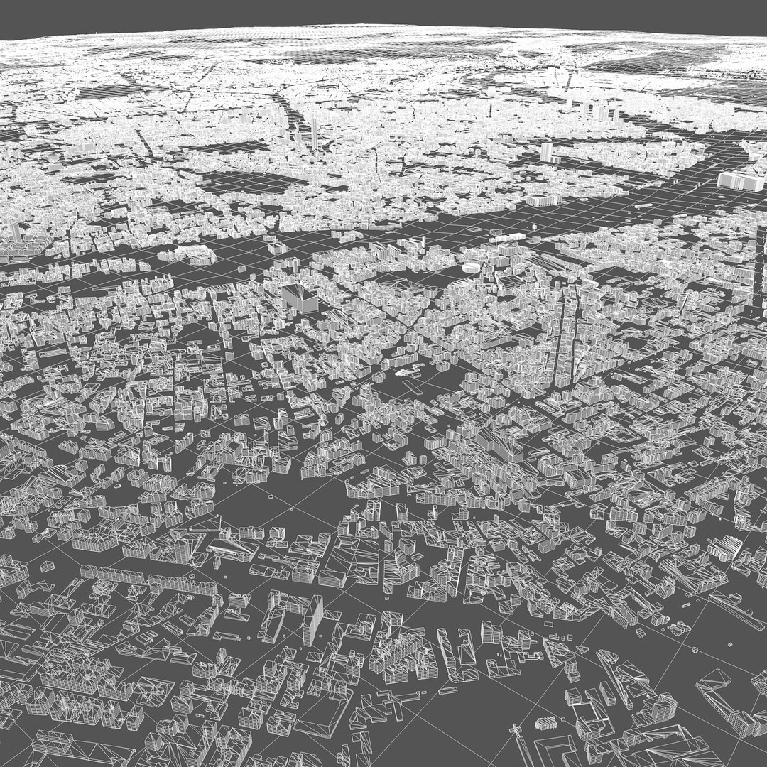 Paris Maps 3D Model - TurboSquid 1245543
