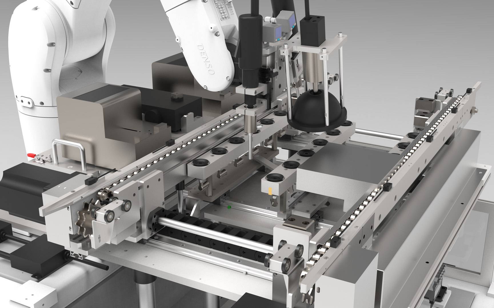 Fully Automatic Feeding Double Position Locking Screw Machine Model ...