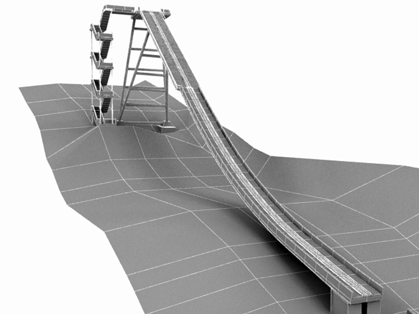 3d Ski Jumping Ramp