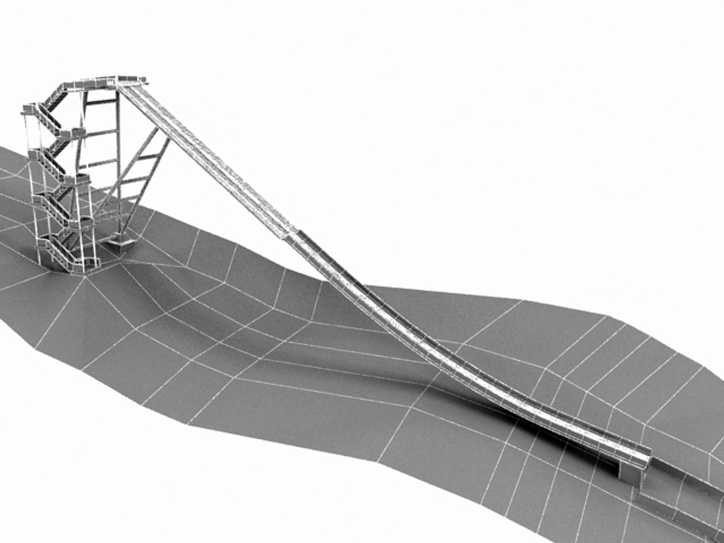 3d Ski Jumping Ramp