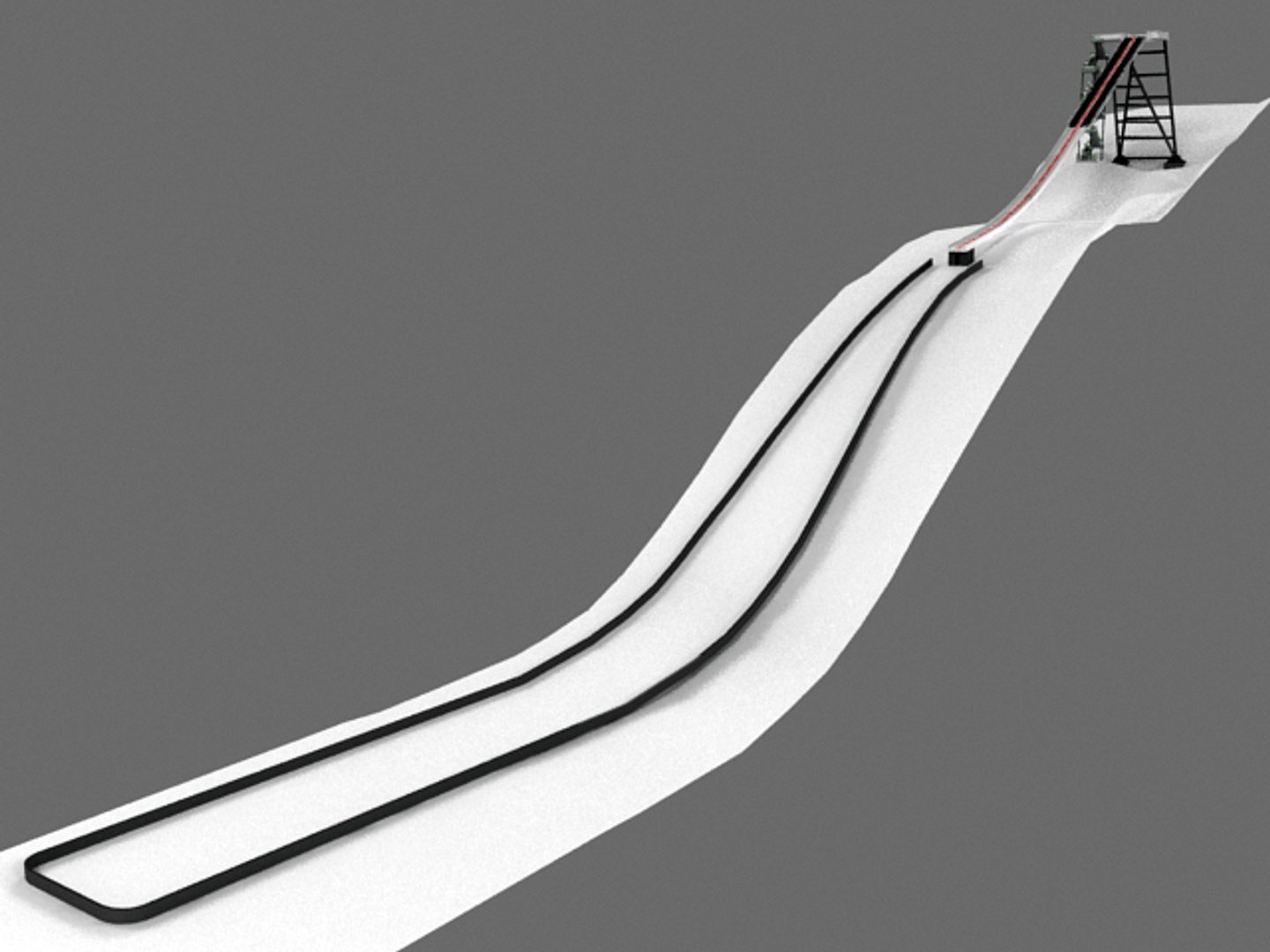 3d Ski Jumping Ramp