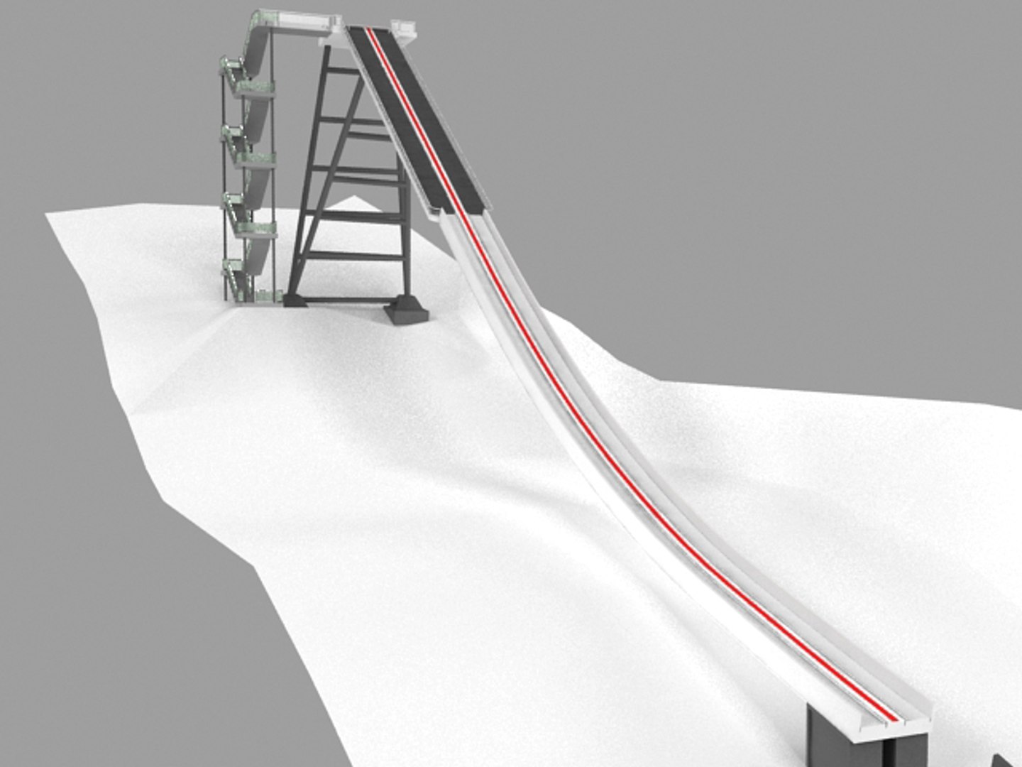 3d Ski Jumping Ramp