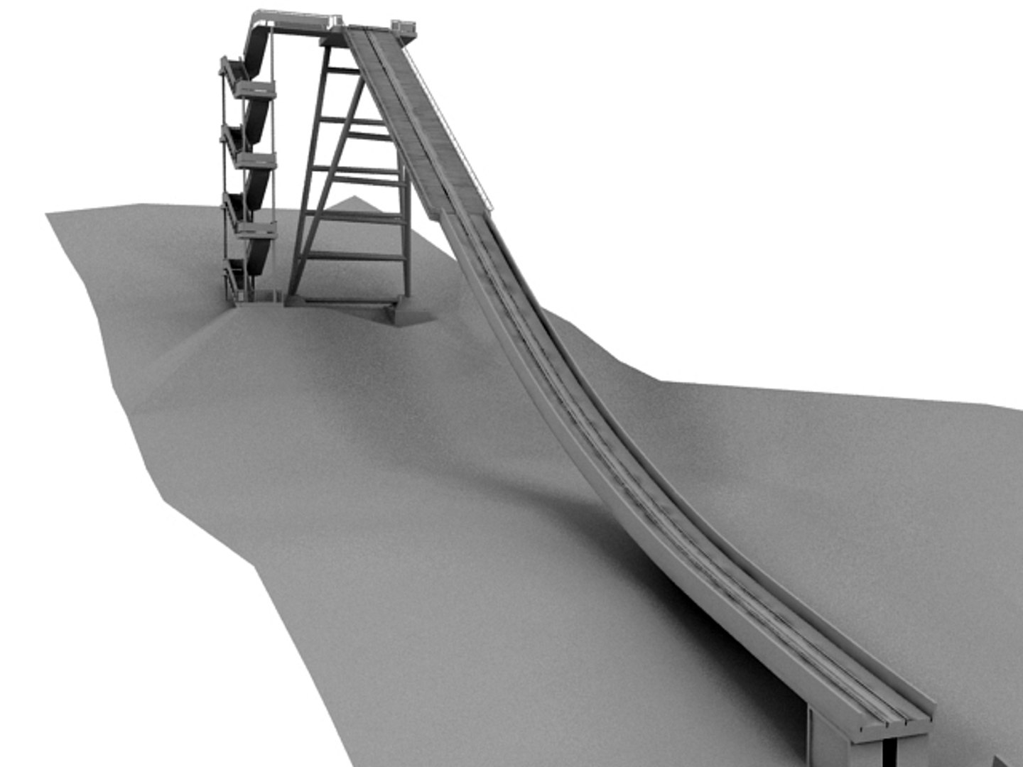 3d Ski Jumping Ramp